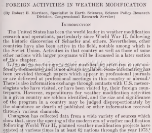 Massive US Senate Document On National And Global Weather Modification ...