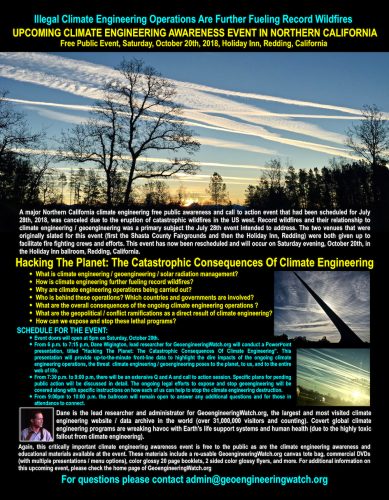 Geoengineering Watch Global Alert News, October 20, 2018, #167 ...